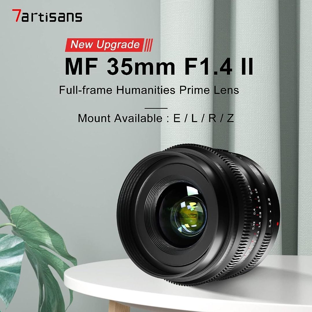 7artisans 35mm f/1.4 Mark III 全片幅鏡頭 for Sony E Nikon Z Canon EOS R ...
