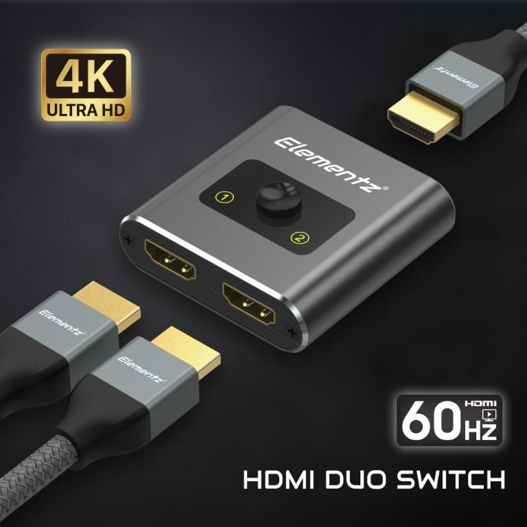 [打機 / 睇片專用] 雙向HDMI 2.0切換器 SW21-Dual HDMI Switch, 電腦＆科技, 商務用科技產品 - Carousell