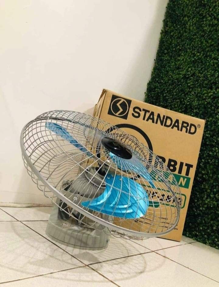 " Standard 18"" Industrial Orbit Ceiling Fan Metal Blade SOF18T2 ...