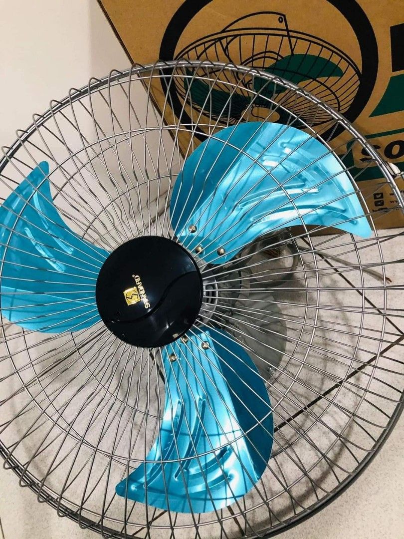 " Standard 18"" Industrial Orbit Ceiling Fan Metal Blade SOF18T2 ...