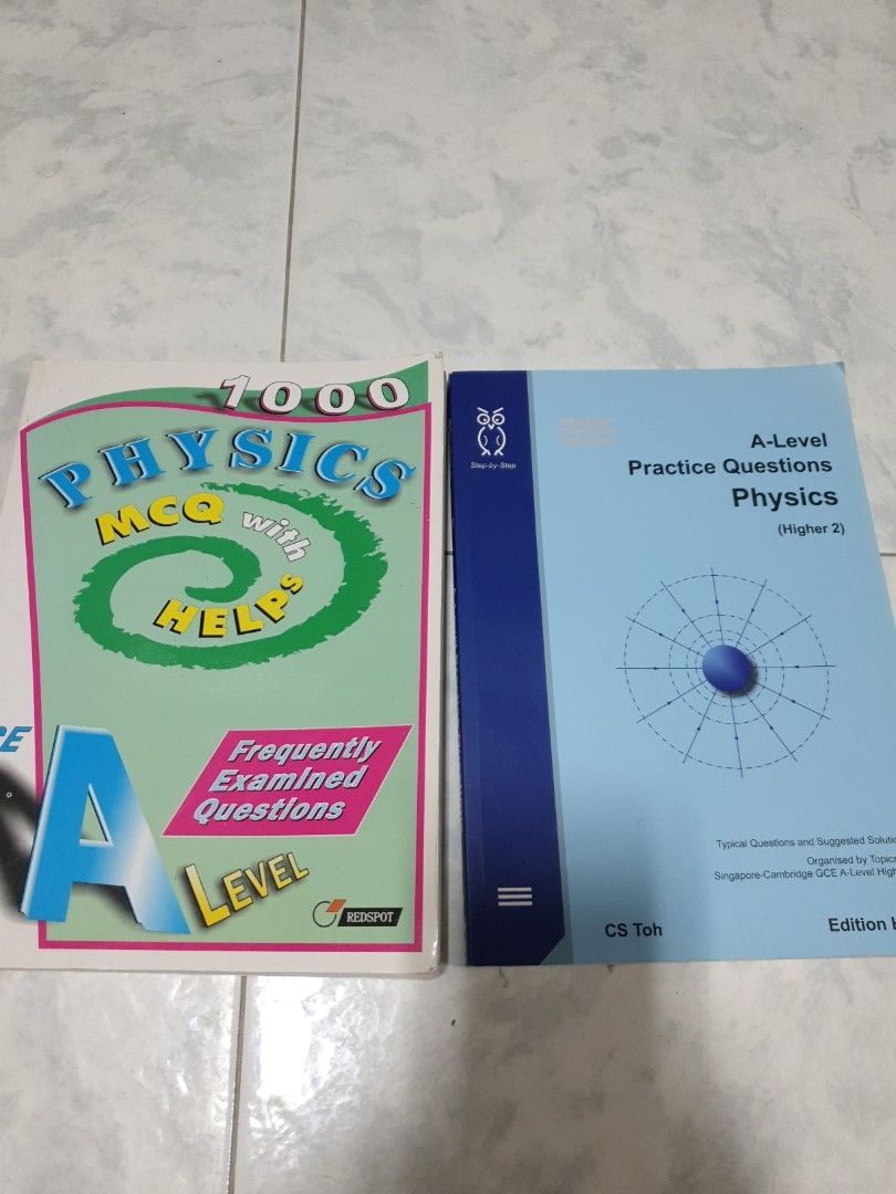 A level Practice Questions Physics H2, Hobbies & Toys, Books ...