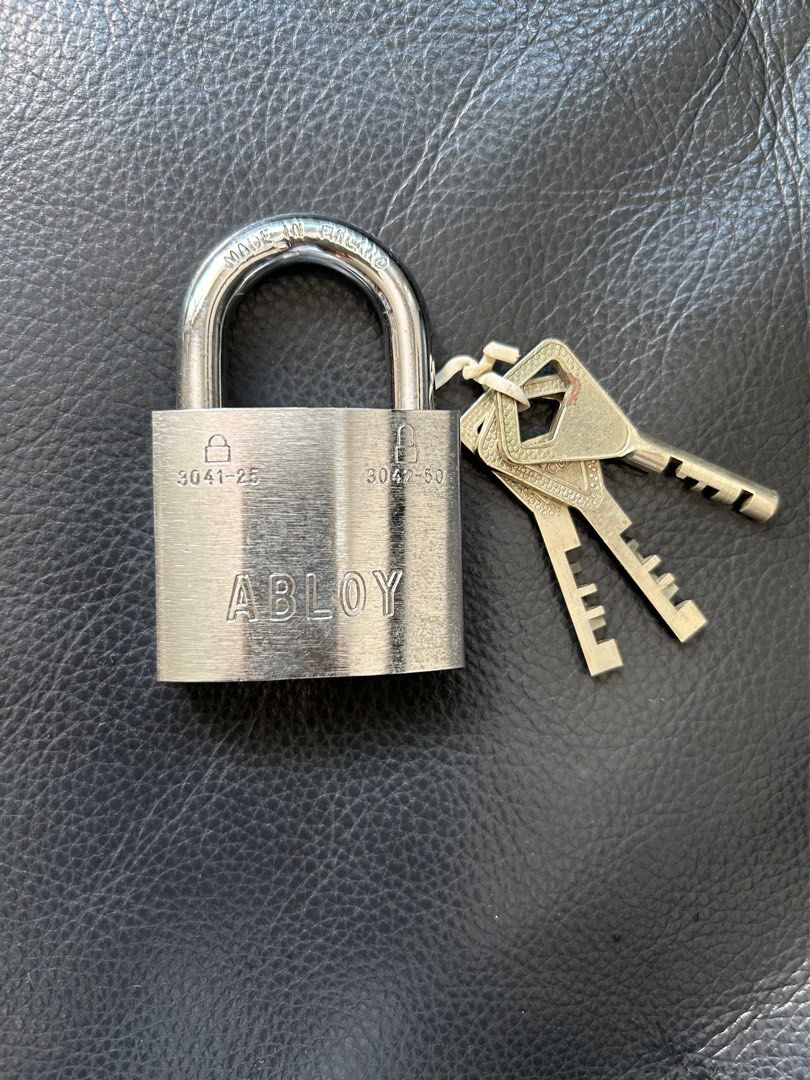 Abloy padlock lock, Everything Else on Carousell