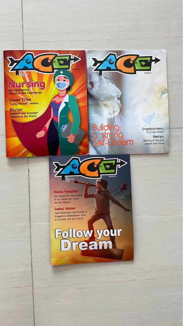 Ace Issue 41, 43, , 45, Hobbies & Toys, Books & Magazines, Comics & Manga on Carousell