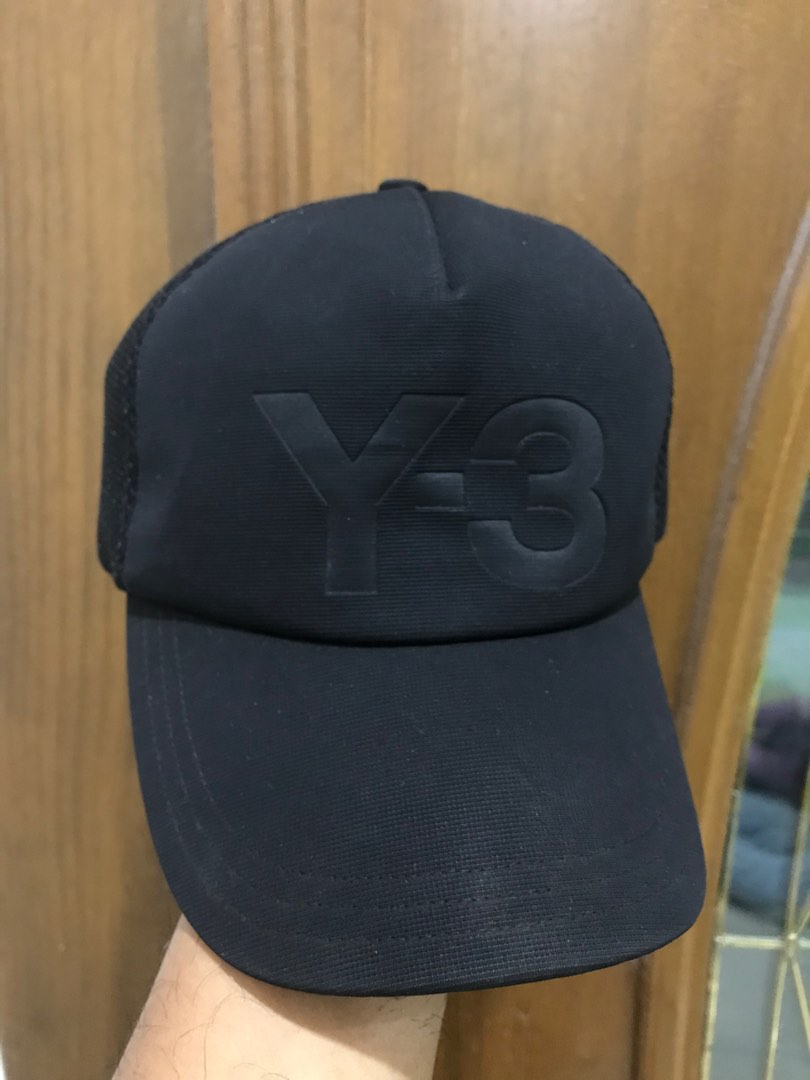 Adidas Y3 Yohji Yamamoto Trucker Cap, Men's Fashion, Watches ...