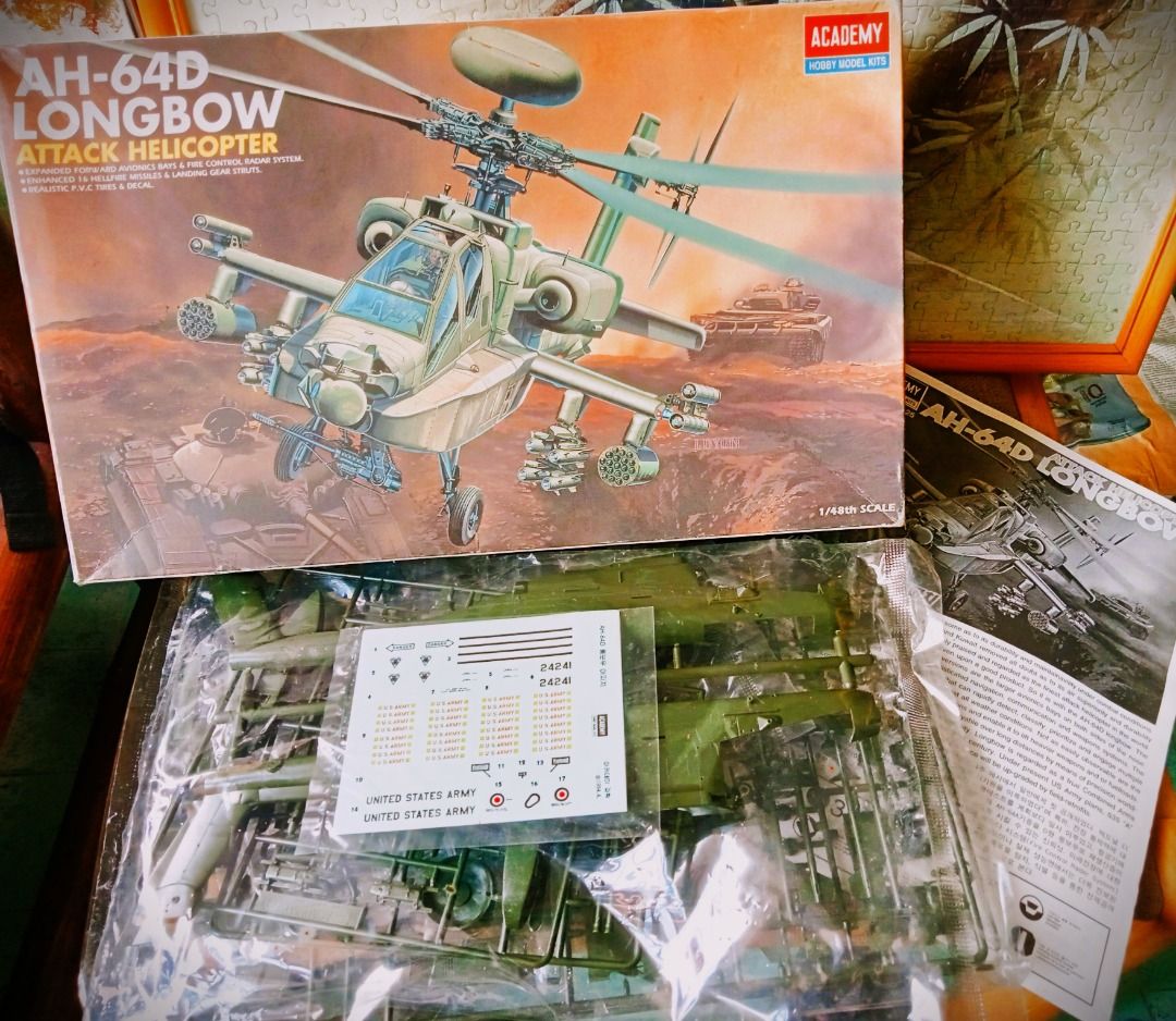 AH-64D Longbow Attack Helicopter, Hobbies & Toys, Memorabilia ...