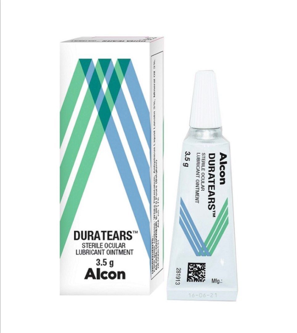 Alcon Duratears 3.5g (Sterile Ocular Lubricant Ointment), Beauty ...