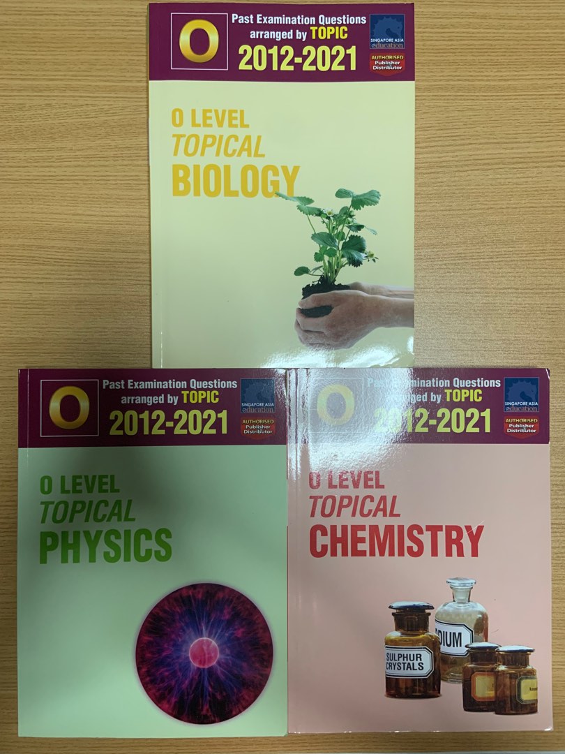 All 3 for $18 science O Level TYS, Hobbies & Toys, Books & Magazines ...