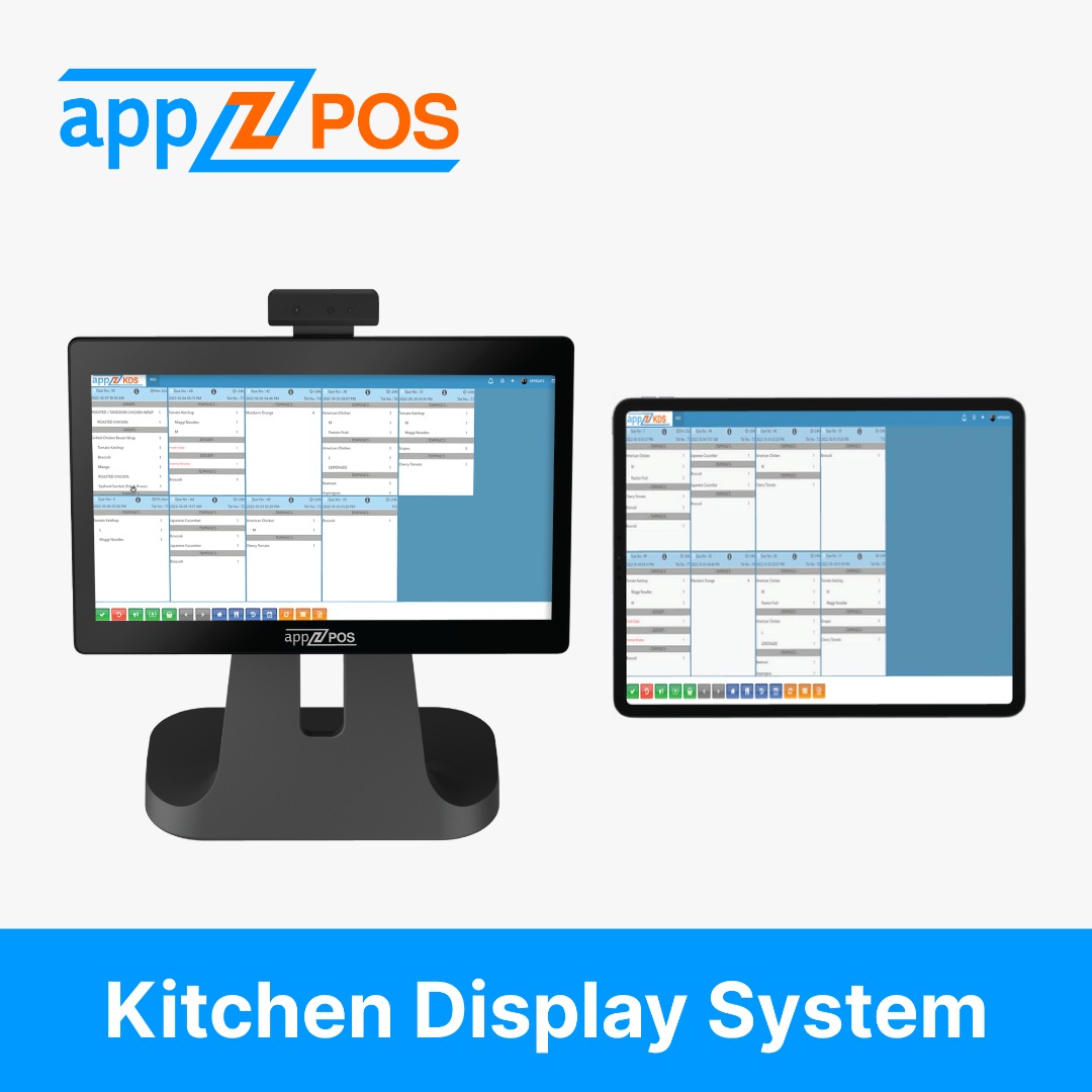 APPZPOS Kitchen Display System (KDS) | POS System Package | 50% PSG ...