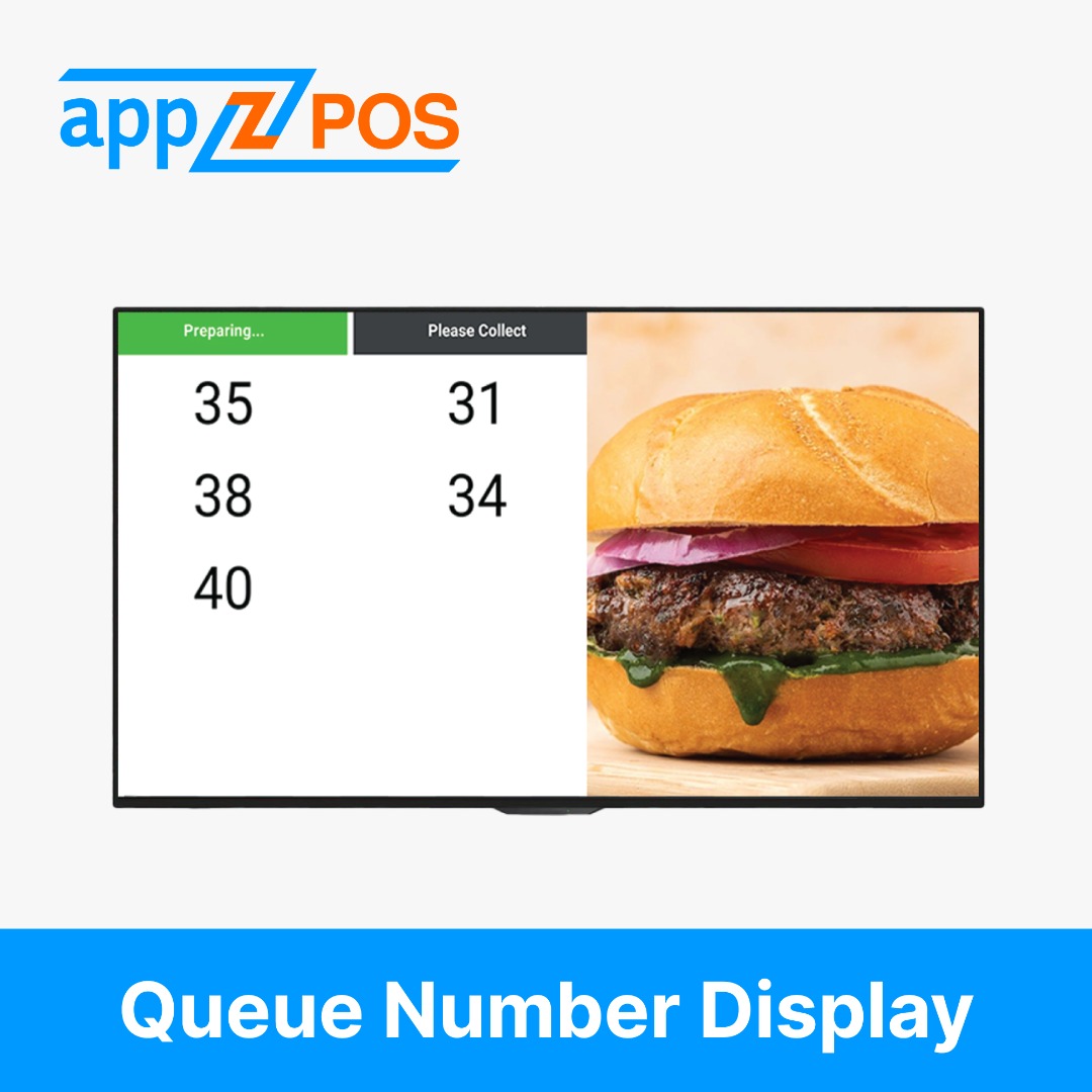 APPZPOS Queue Number Display | POS System Package | 50% PSG Grant ...