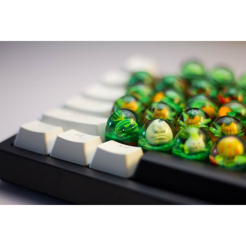Artisan Keycaps - Plant and Zombie | Keycaps For Mechanical Keyboards ...