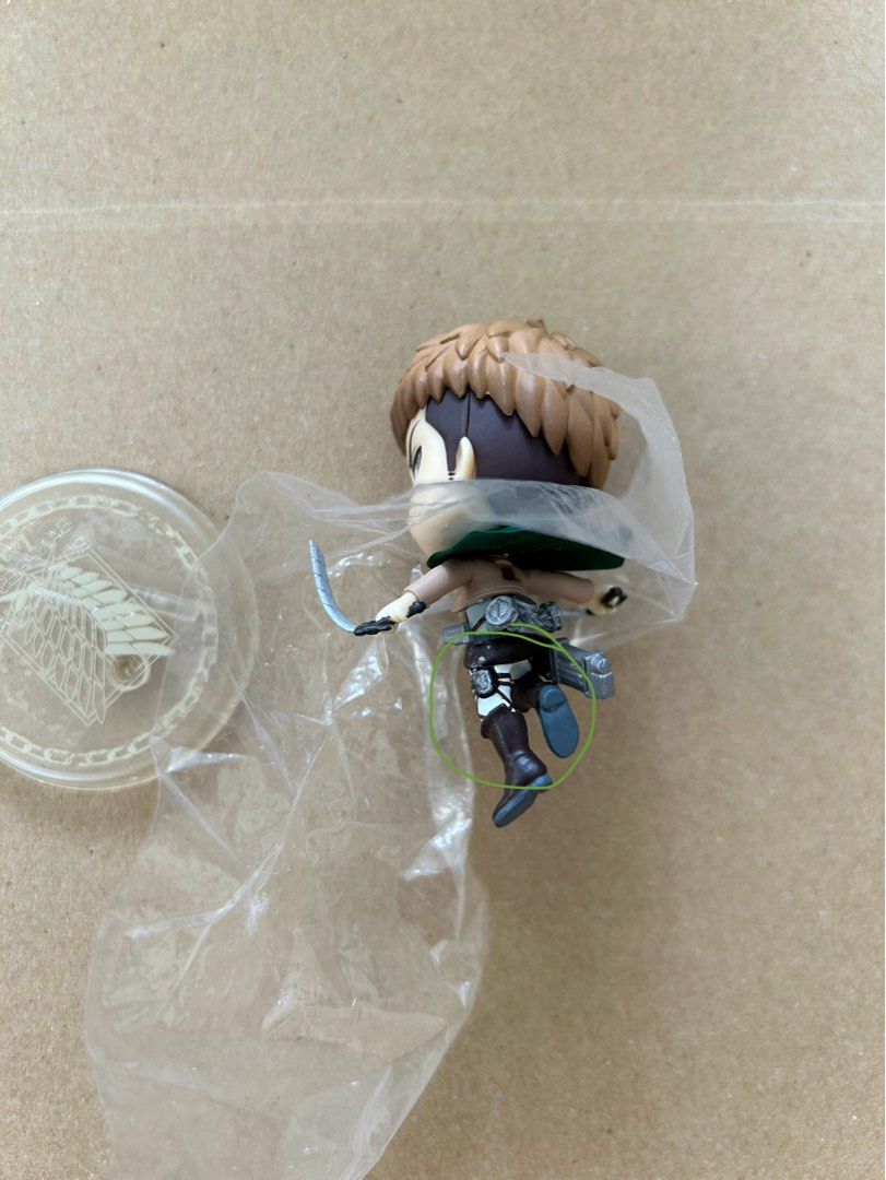 Attack on Titan Figurine - Ichiban Kuji Fly! Survey Corps D Prize Chibi ...