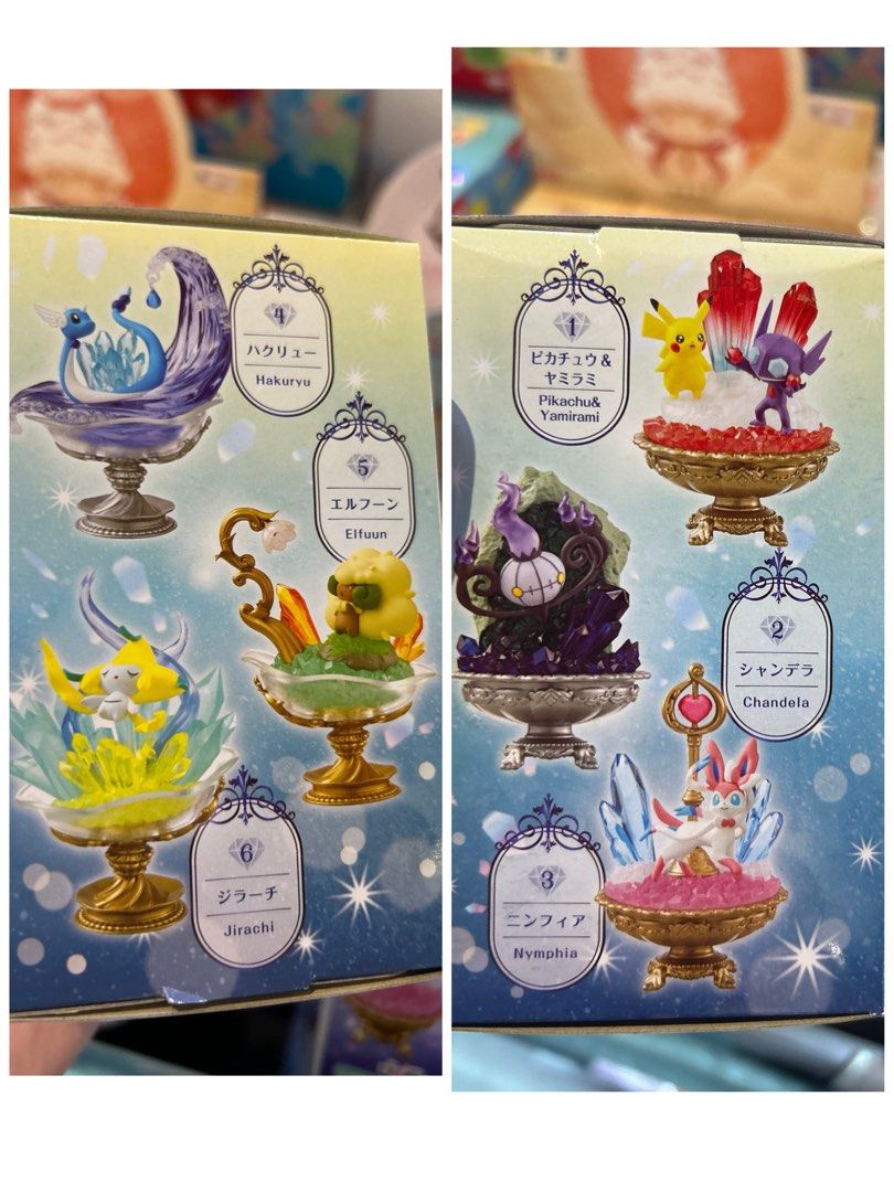 Authentic Rement Pokemon re-ment gemstone collection 2 Dragonair ...