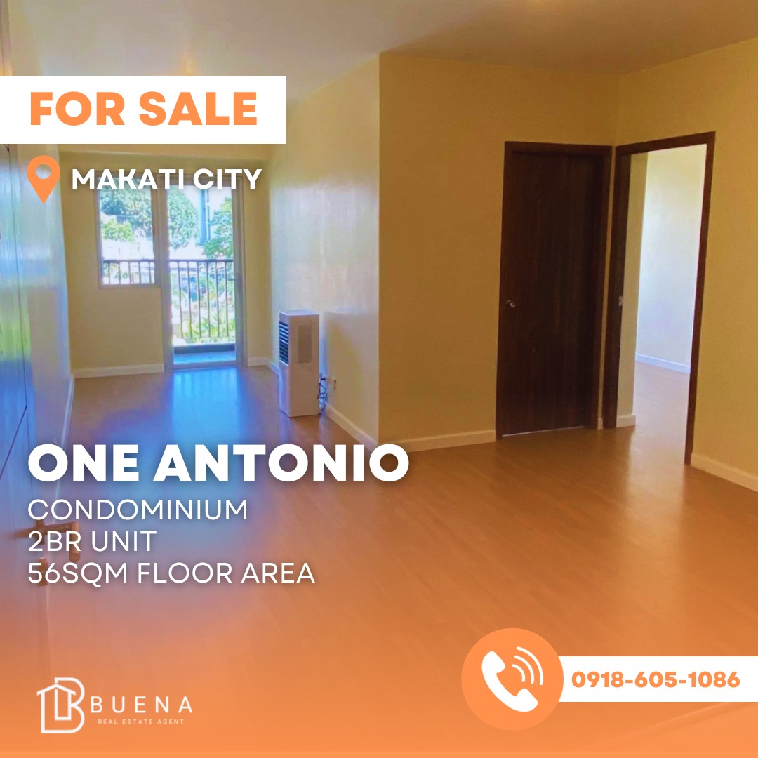 Avida One Antonio in Makati City - 56sqm 2BR Condo For Sale, Property ...