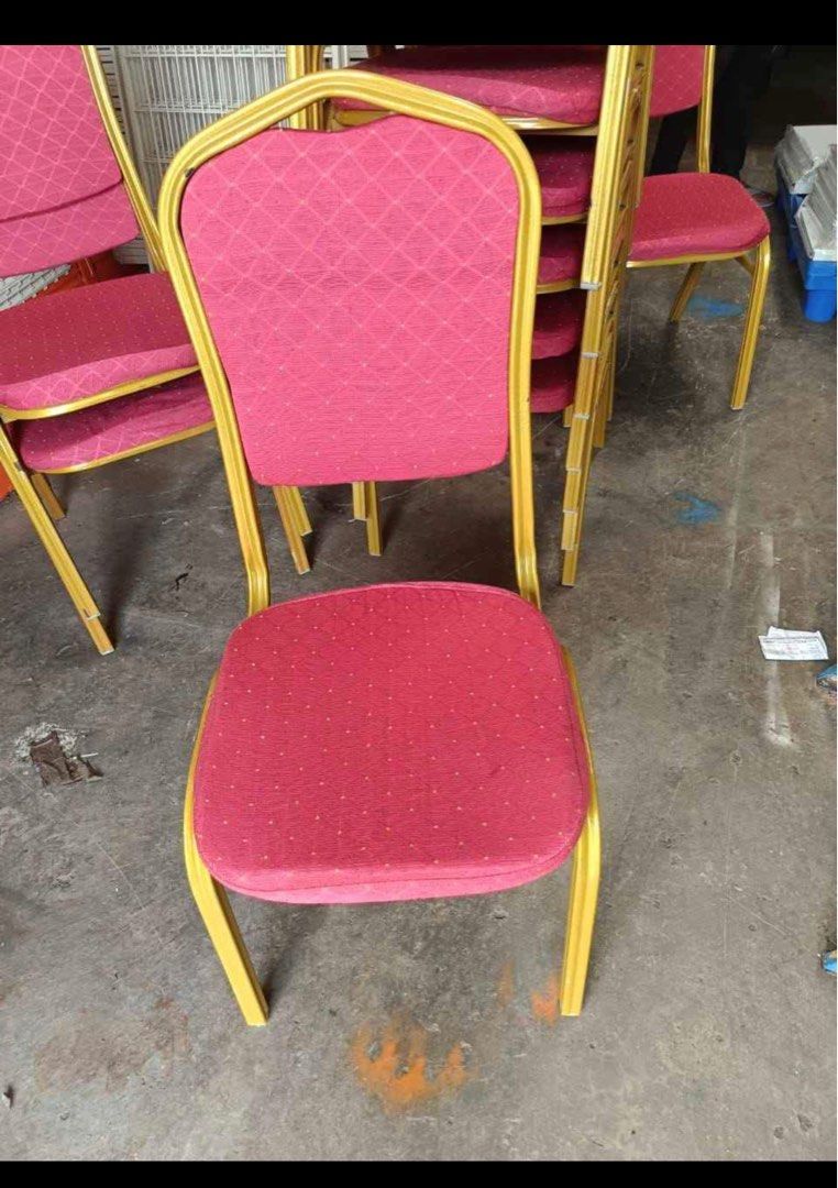 Banquet Chairs / Kerusi Banquet, Furniture & Home Living, Furniture ...