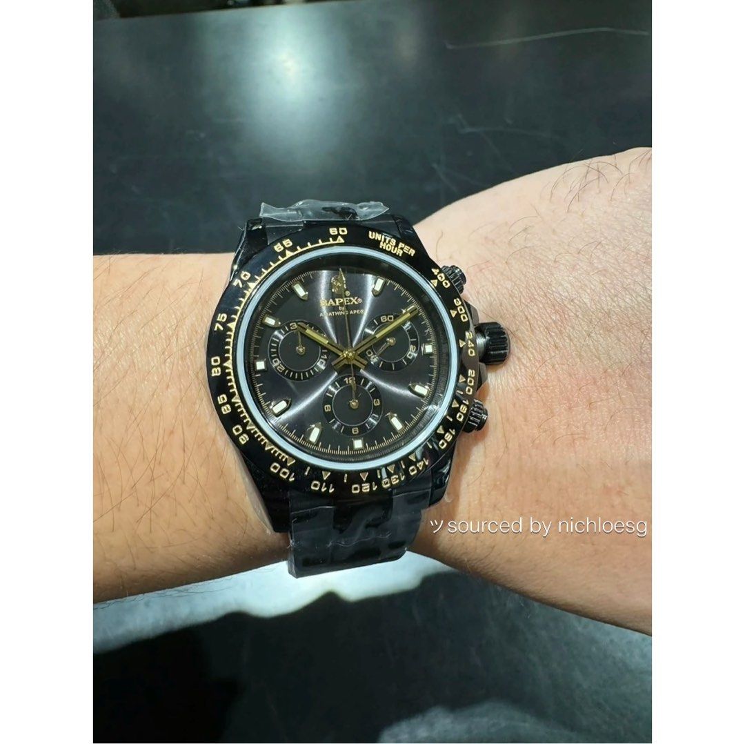 BAPE TYPE 4 BAPEX, Luxury, Watches on Carousell