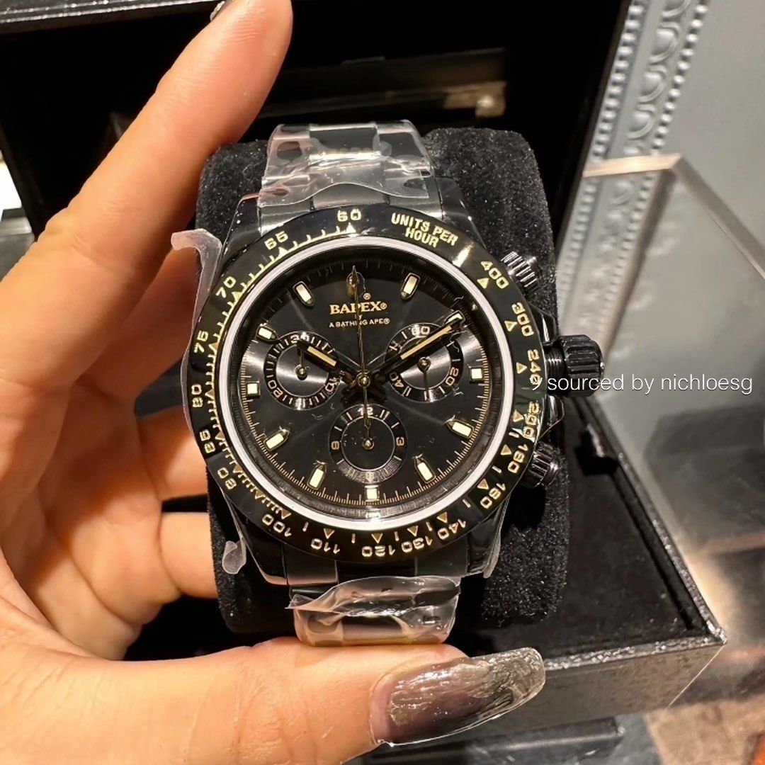 BAPE TYPE 4 BAPEX, Luxury, Watches on Carousell