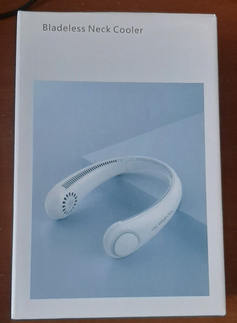 Bladeless Neck Cooler, Health & Nutrition, Massage Devices on Carousell