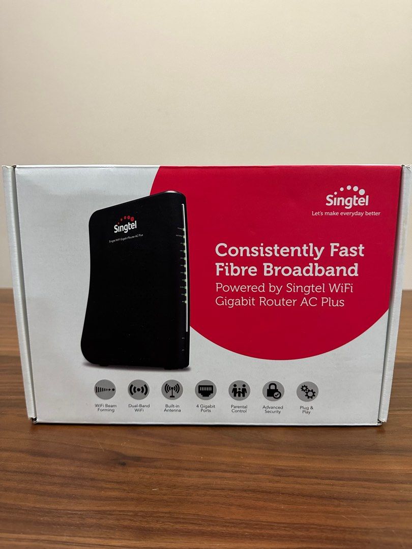 BNIB Singtel Wifi Router, Computers & Tech, Parts & Accessories ...