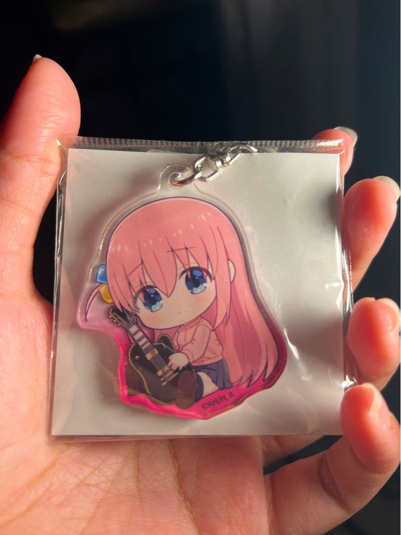 Bocchi the Rock keychain, Hobbies & Toys, Memorabilia & Collectibles ...