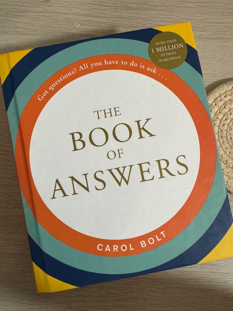 Book of Answers, Hobbies & Toys, Books & Magazines, Fiction & Non ...