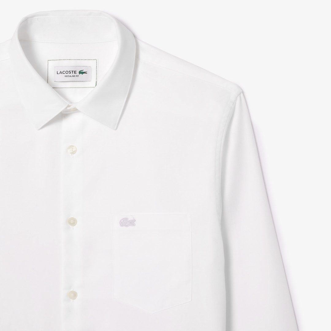 Brand New - Lacoste Formal Shirt, Men's Fashion, Tops & Sets, Formal ...