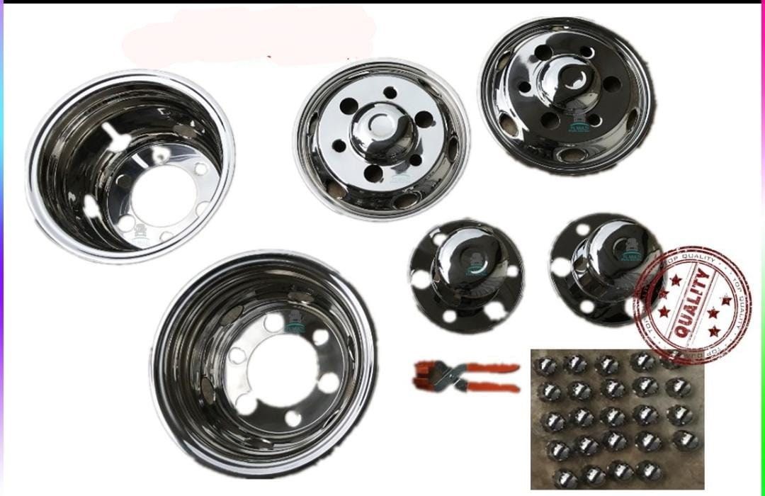 Brand New Chrome Bus Rim/Rim Covers, Everything Else on Carousell