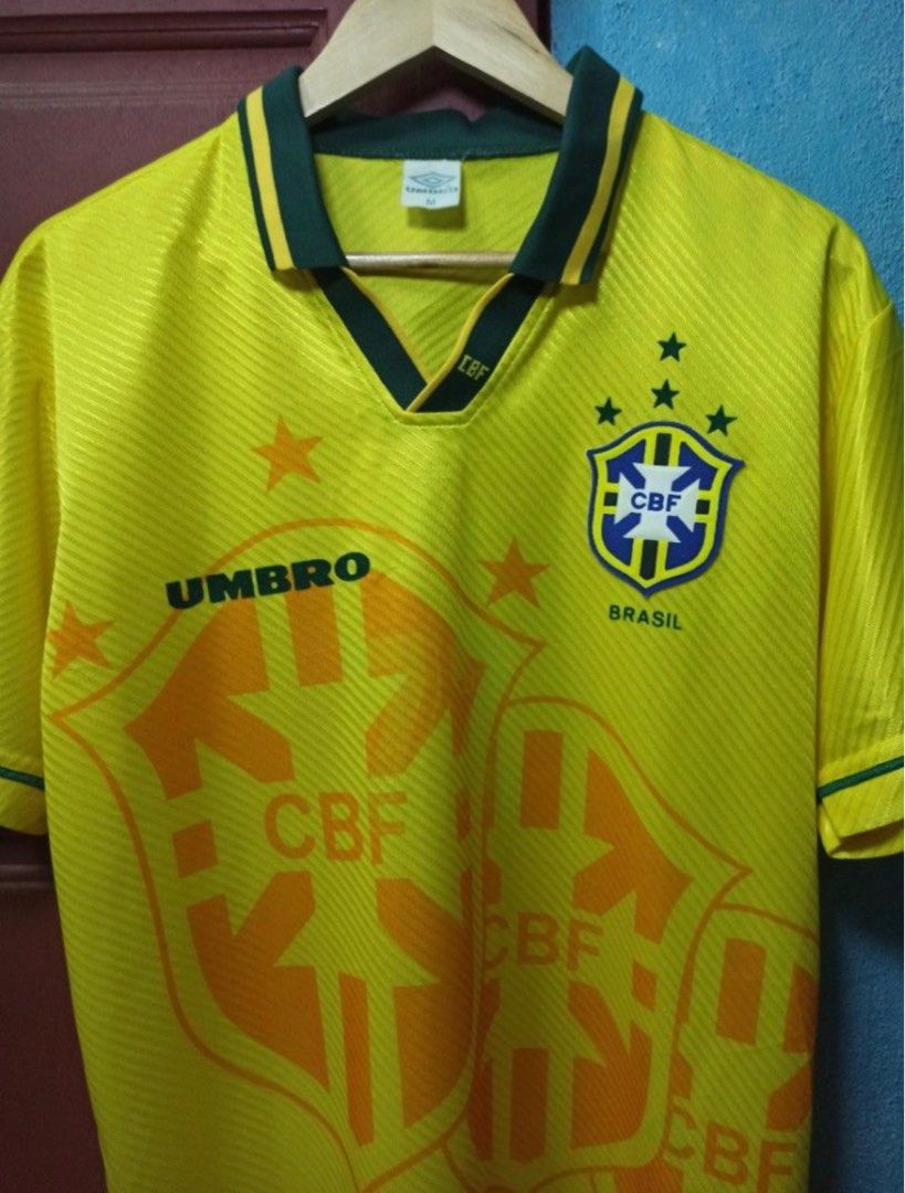 Brazil 1994 World Cup soccer/football jersey/kit rare/retro/vintage ...