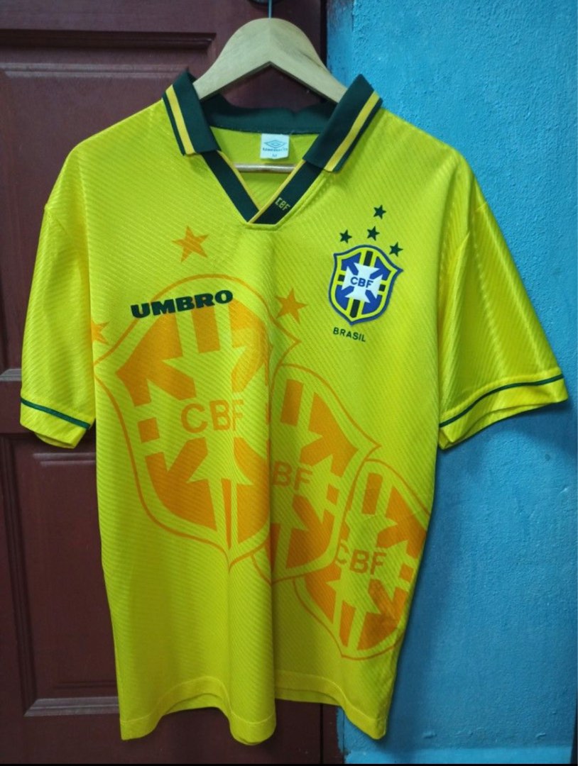 Brazil 1994 World Cup soccer/football jersey/kit rare/retro/vintage ...