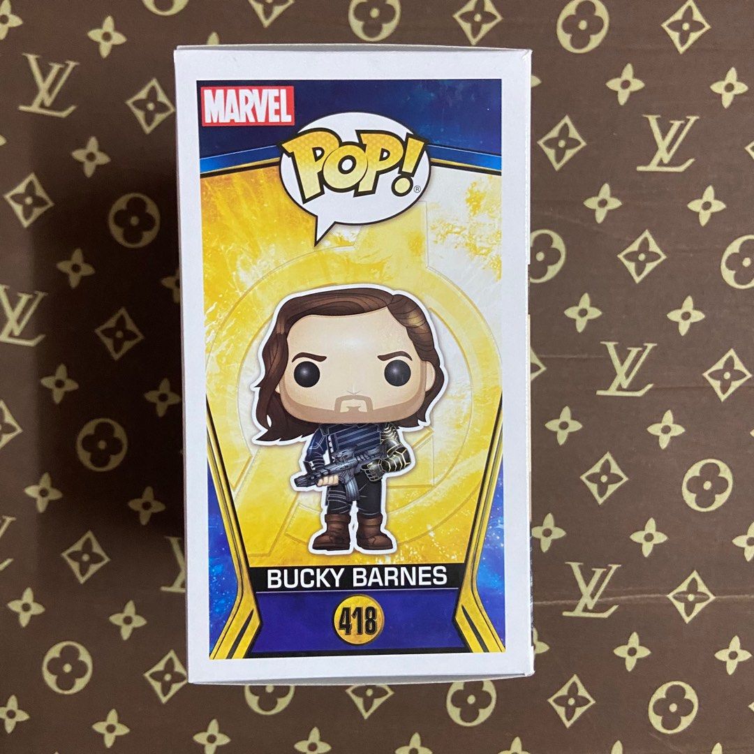 Bucky Barnes Infinity War Funko Pop MARVEL Winter Soldier, Hobbies ...