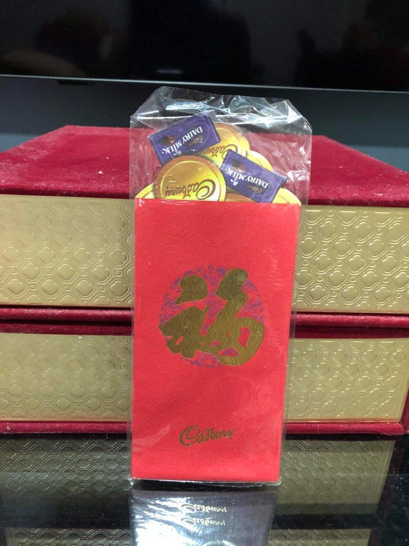 Cadbury Red Packet CNY Red Packet, Hobbies & Toys, Stationery & Craft ...