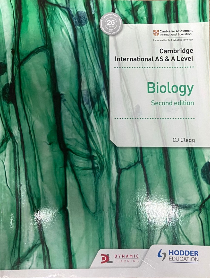 Cambridge A Level Biology Textbook Hodder Education, Hobbies & Toys ...