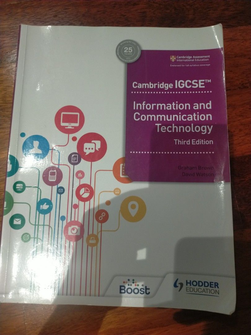 Cambridge Igcse Information And Communication Technology Third Edition