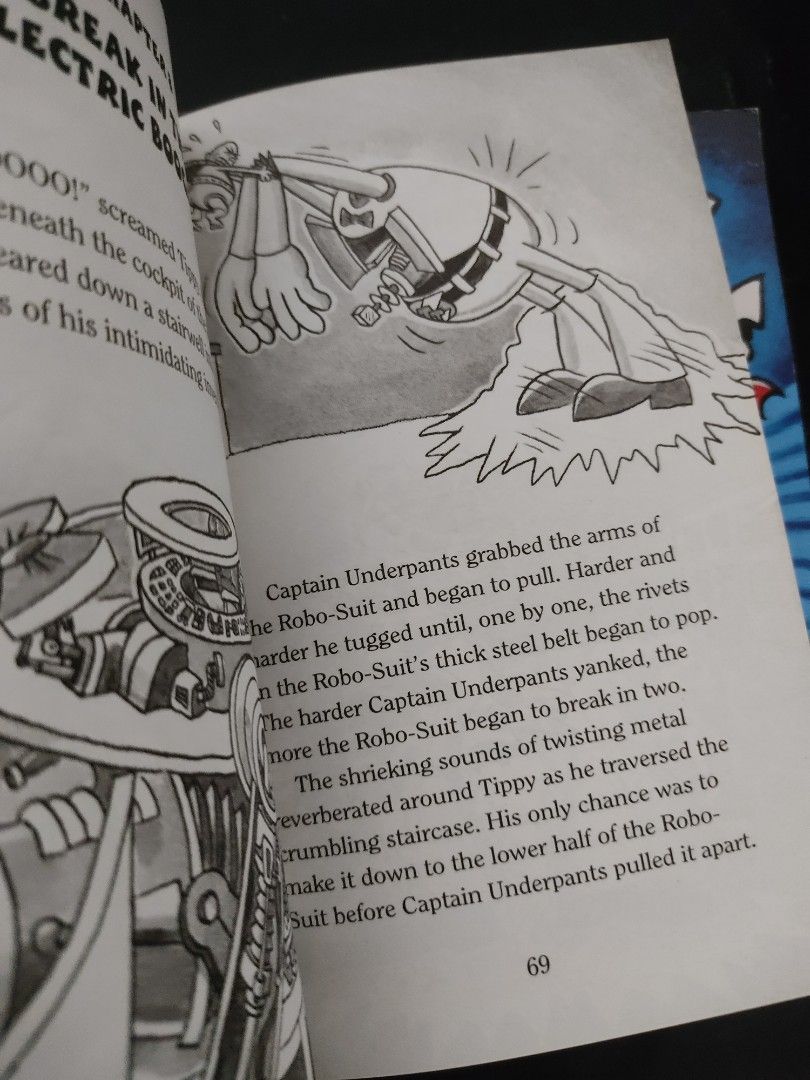 Captain Underpants Book 1-10 (Bundle), Hobbies & Toys, Books ...