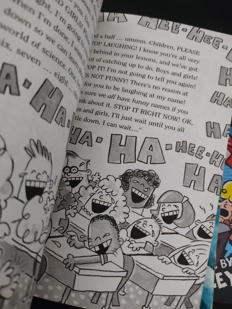 Captain Underpants Book 1-10 (Bundle), Hobbies & Toys, Books ...