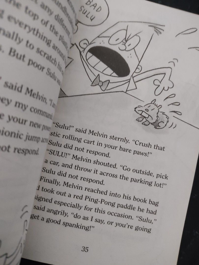 Captain Underpants Book Part 1 & 2 / Book 6, 7 (Bundle), Hobbies & Toys ...