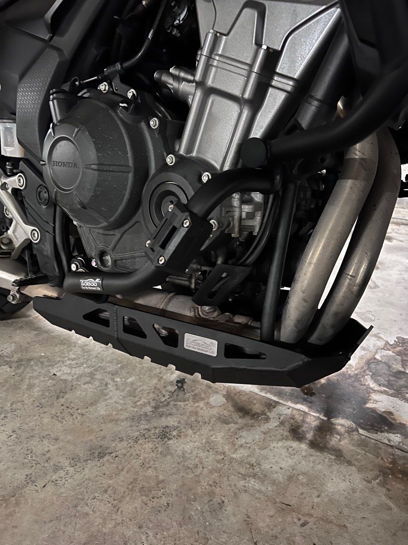 CB400X Crash Bar Loboo (top and lower crash bar with installation ...