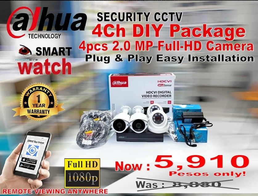 CCTV FULL HD 1080P, TV & Home Appliances, TV & Entertainment ...
