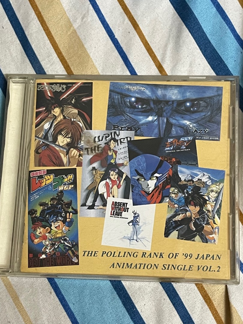 CD THE POLLING RANK OF '99 JAPAN ANIMATION SINGLE VOL.2, 興趣及遊戲, 音樂、樂器 & 配件, 音樂與媒體 - CD 及 DVD ...