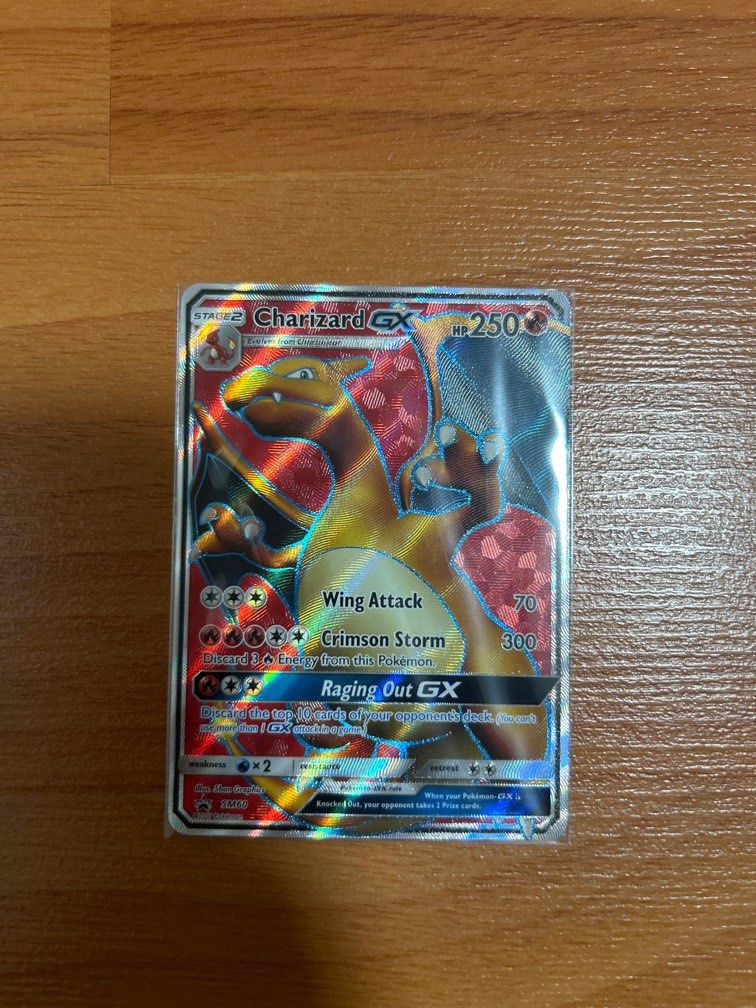 charizard gx sm60 promo card pokemon, Hobbies & Toys, Toys & Games on ...