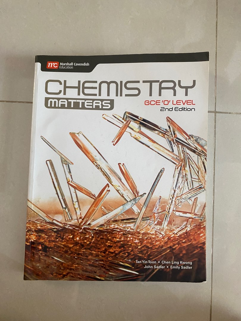 chemistry matters olevel textbook, Hobbies & Toys, Books & Magazines ...