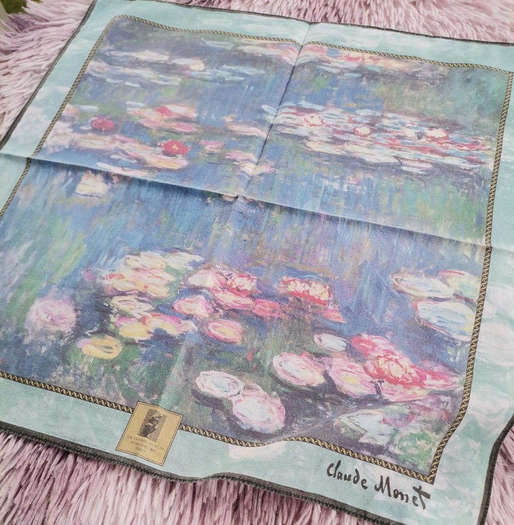 CLAUDE MONET Handkerchief, Men's Fashion, Watches & Accessories ...