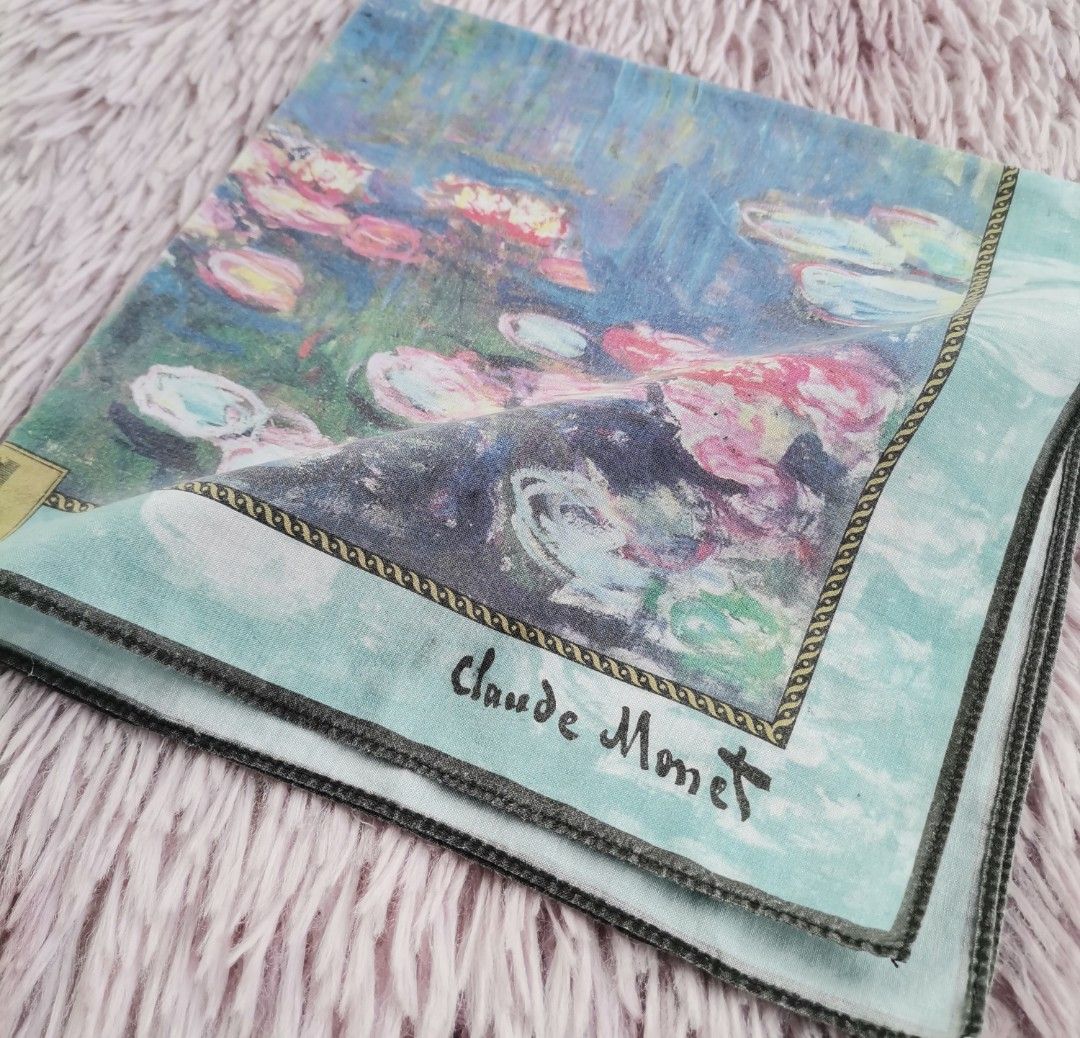 CLAUDE MONET Handkerchief, Men's Fashion, Watches & Accessories ...