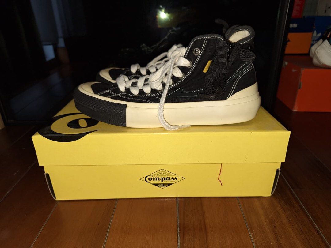 Compass FR2 Proto Hi Indonesia Edition Size 40, Fesyen Pria, Sepatu ...