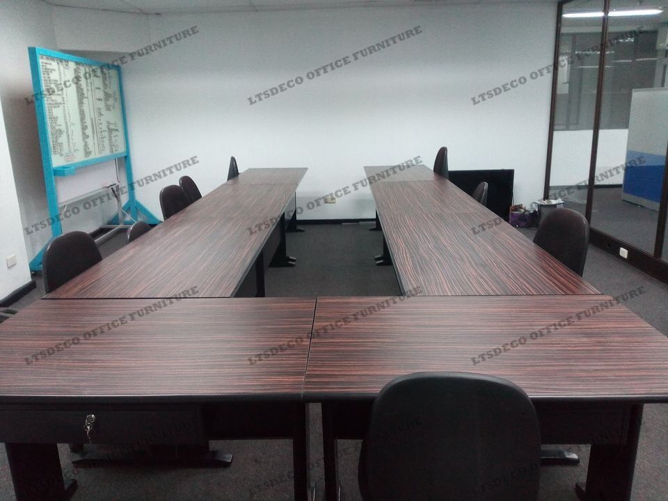 CONFERENCE TABLE U-TYPE IN LAMINATED FINISH OFFICE PARTITION, Furniture ...