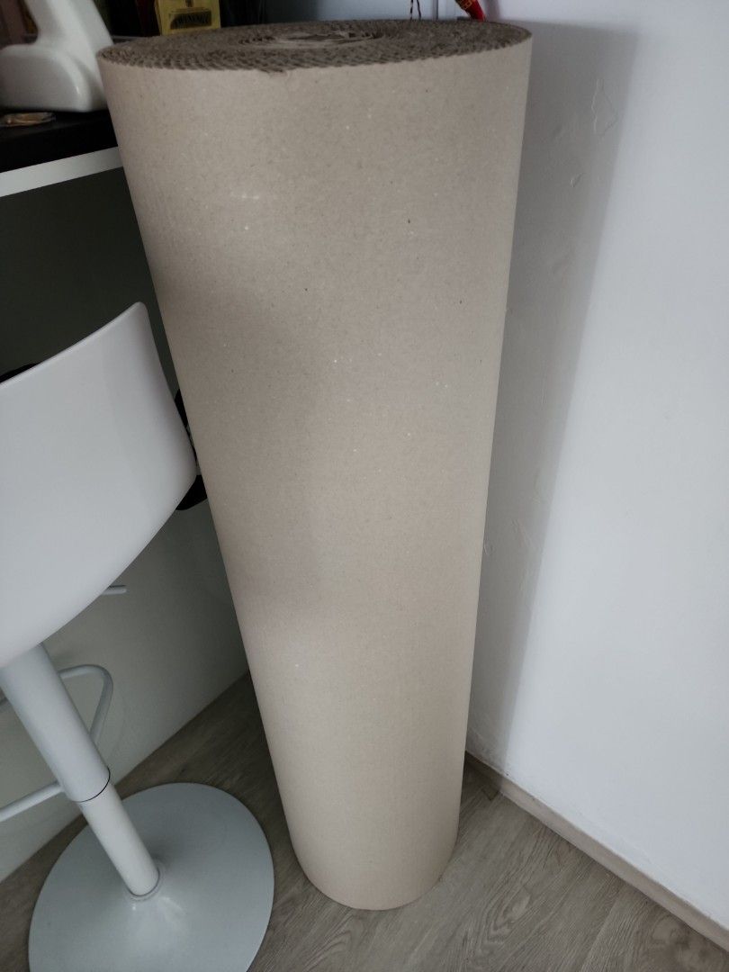 Corrugated Paper Roll Floor Protection, Furniture & Home Living ...