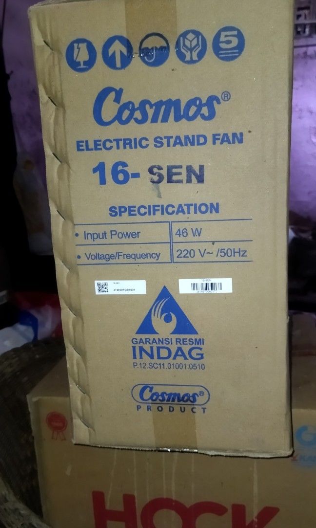 Cosmos Electric Stand Fan 16- SEN // TWINO, Elektronik, Lainnya di ...