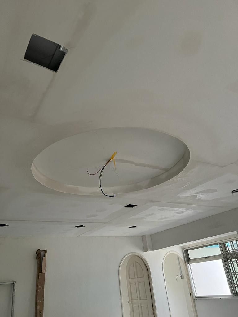 Cove light ceiling and partition for hall and bed room,wall plaster ...