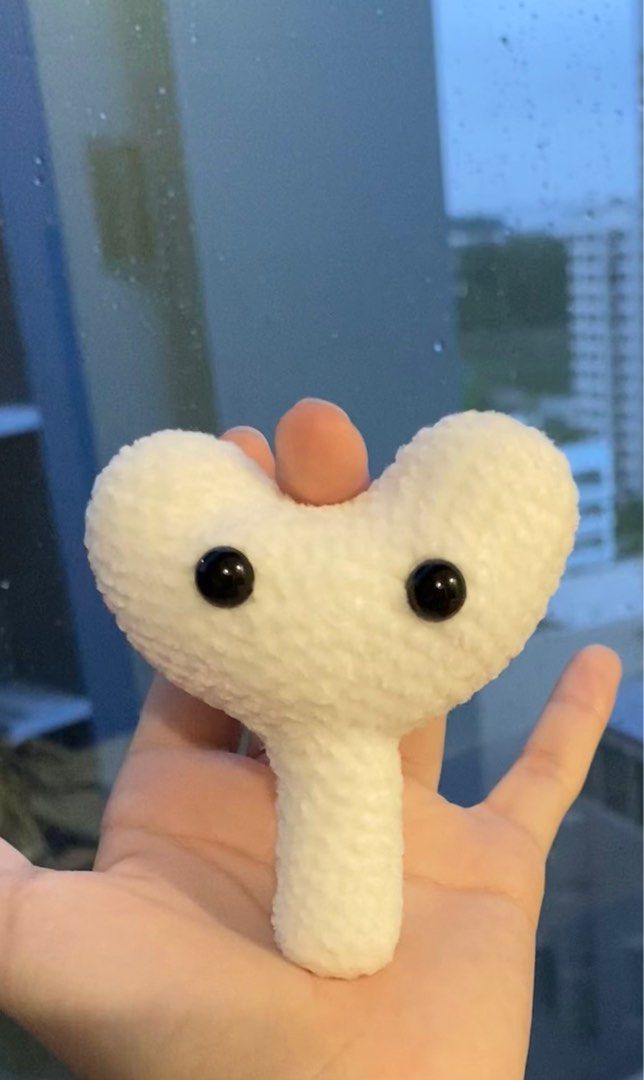 Crochet Newjeans Light Stick Binky Bong, Hobbies & Toys, Stationery ...