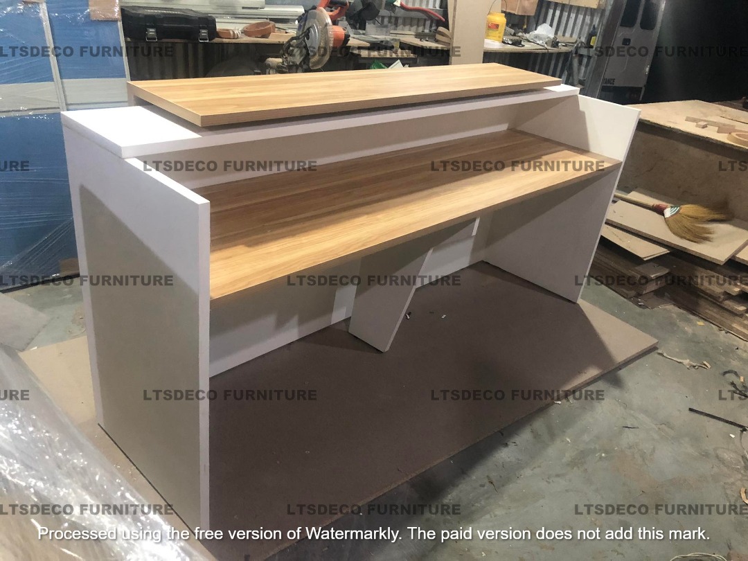 CUSTOMIZE RECEPTION TABLE & COUNTER TOP l OFFICE FURNITURE & PARTITIONS ...