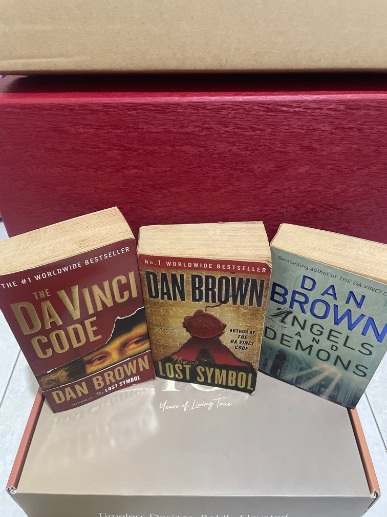 Dan Brown books, Hobbies & Toys, Books & Magazines, Fiction & Non ...